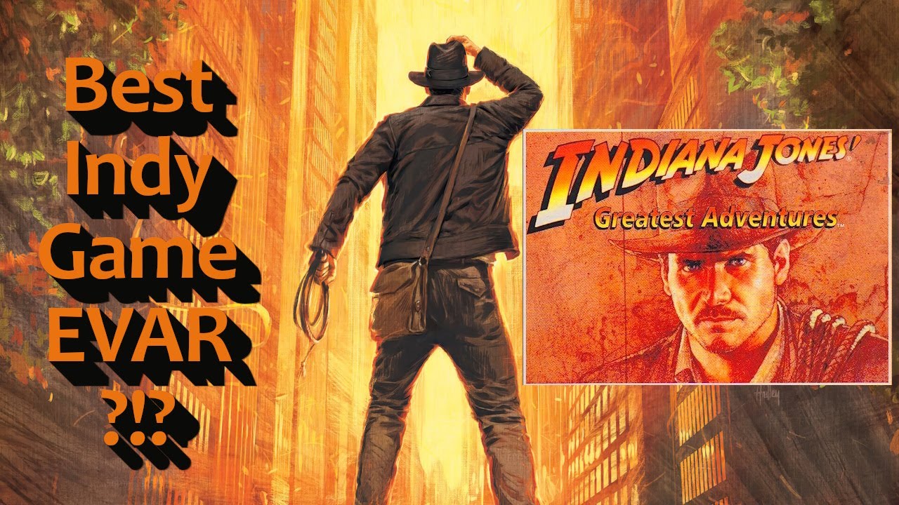 Indiana Jones' Greatest Adventures | SNES | Indiana Jones Special ...