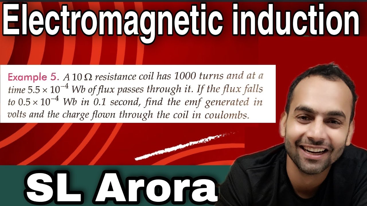 Ex-5 Electromagnetic Induction (EMI) Numericals from Sl arora 12th ...