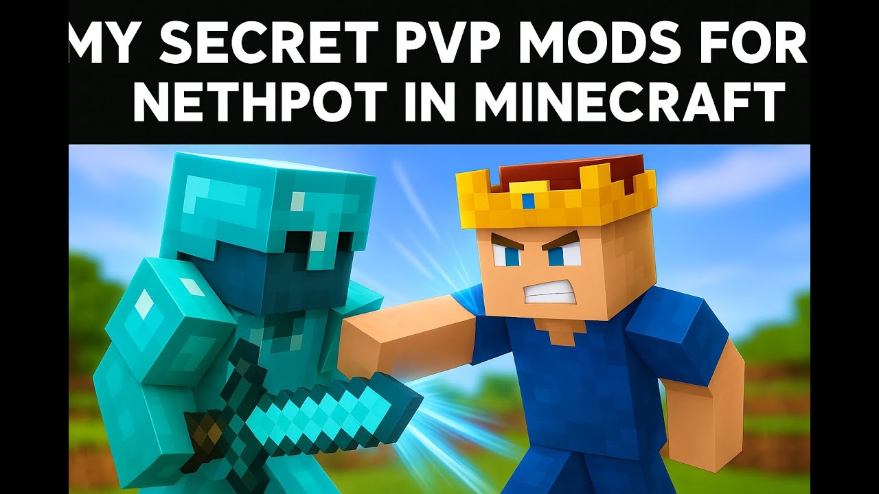My Secret PvP Mods For Nethpot In Minecraft💀 - YouTube