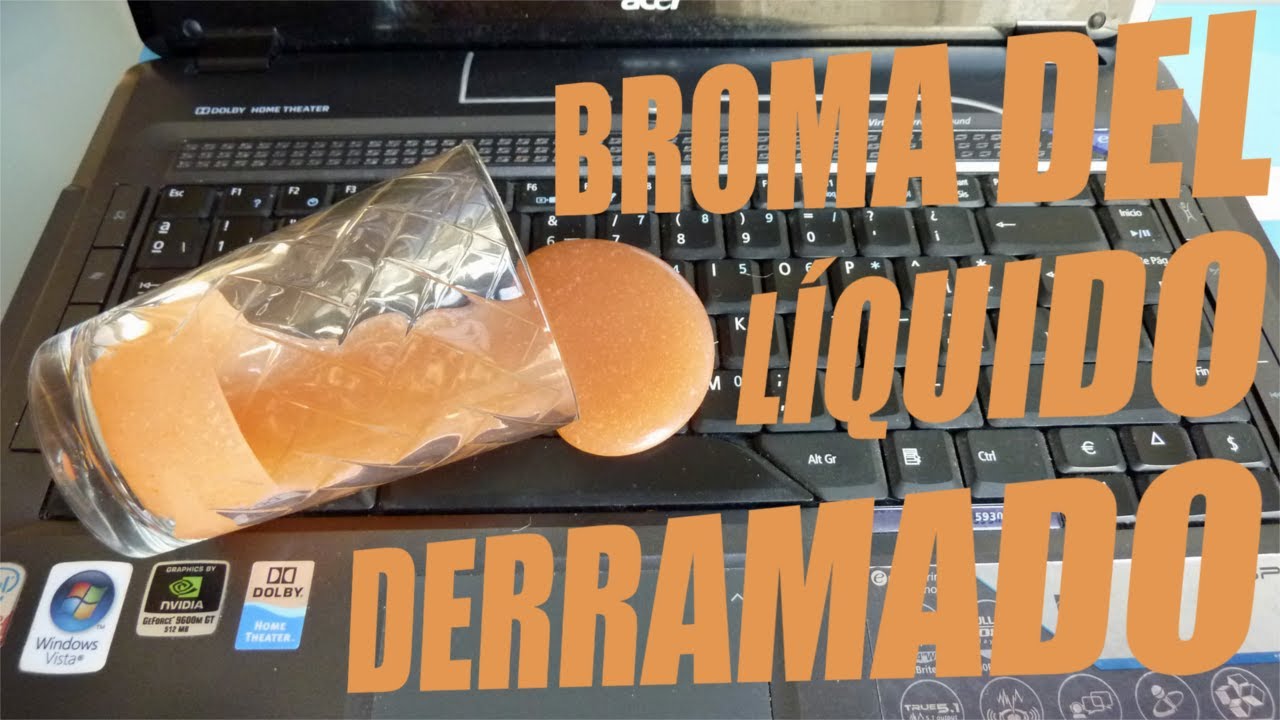 Broma del Líquido Derramado - YouTube