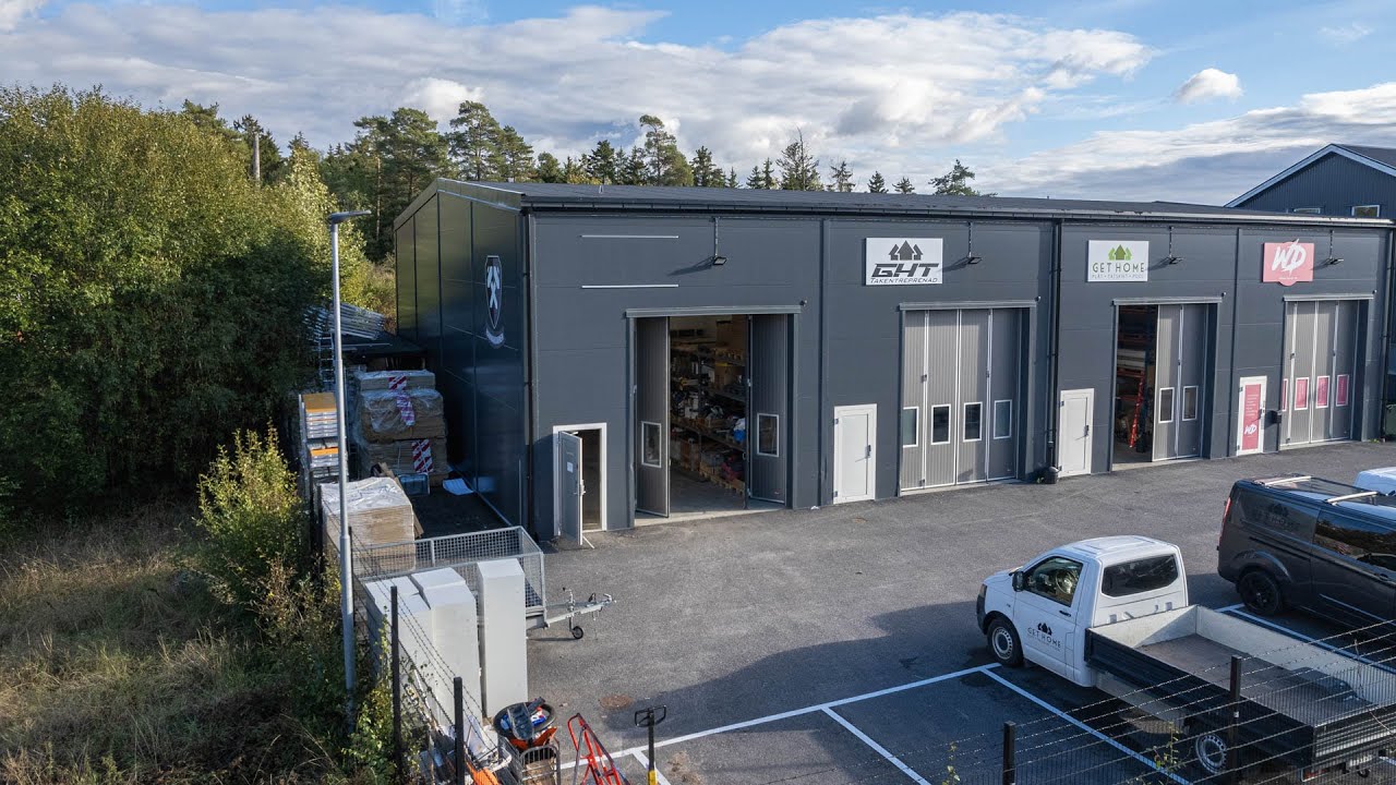 Hammarkvarnsvägen 3 Lagerlokal med entresol - YouTube