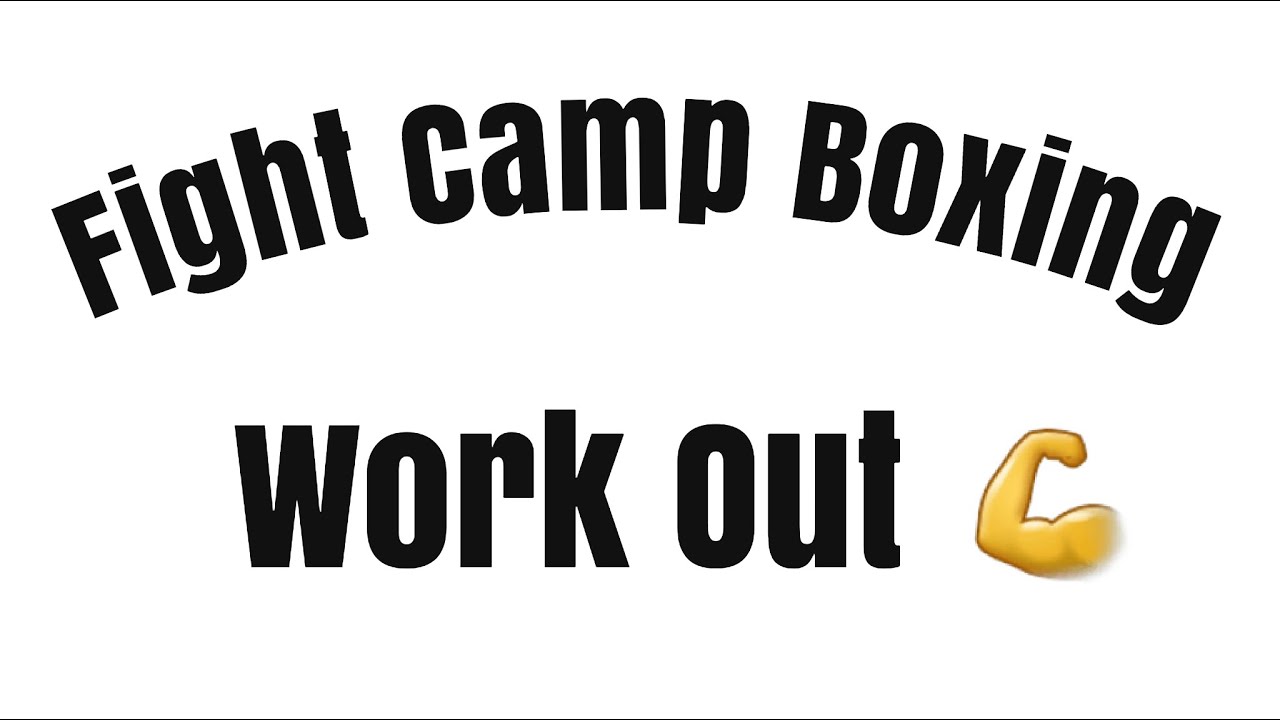 Fight Camp Boxing ! Plus Size Workout - YouTube
