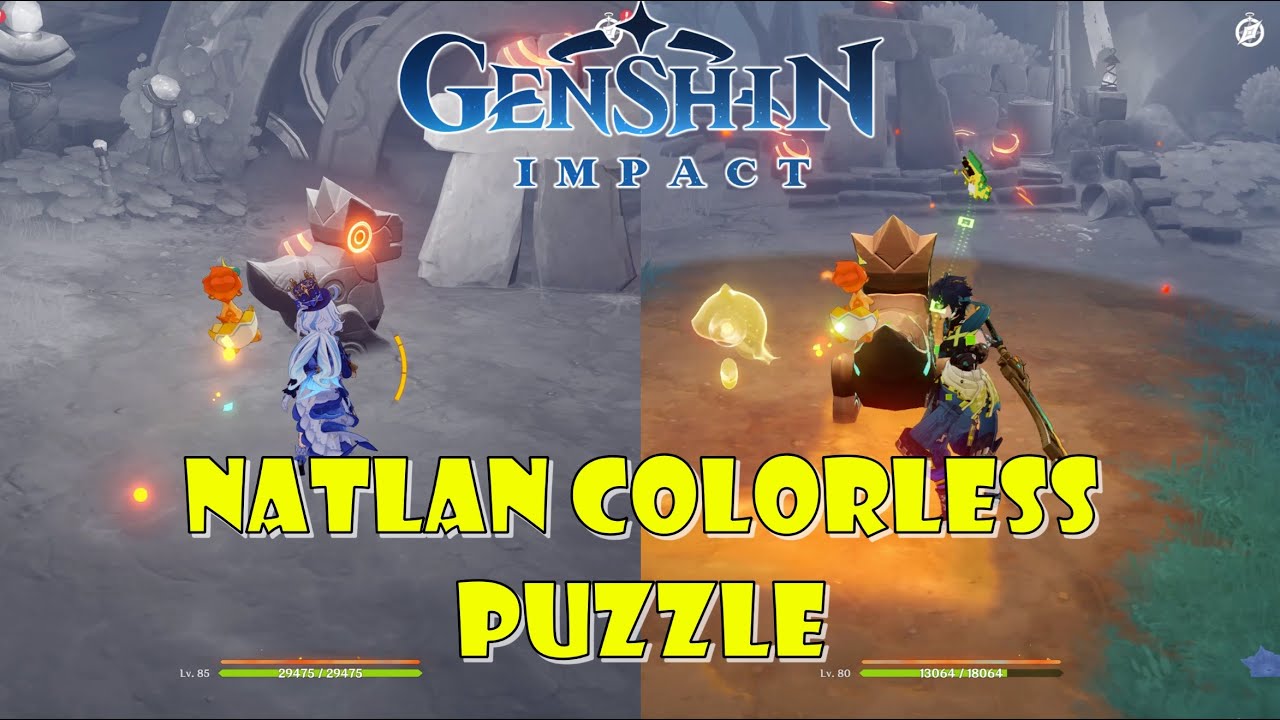 Natlan Colorless Puzzle, Natlan Chest Part 30 - Genshin Impact - YouTube