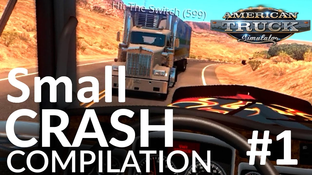 ATS Multiplayer Small Crash Compilation - YouTube