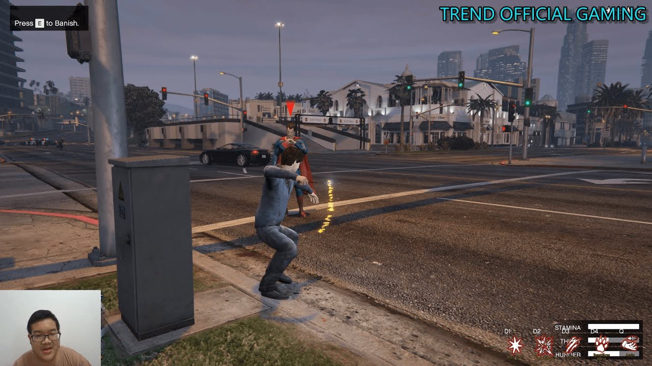 HARRY POTTER VS SUPERMAN MOD GTA V - YouTube