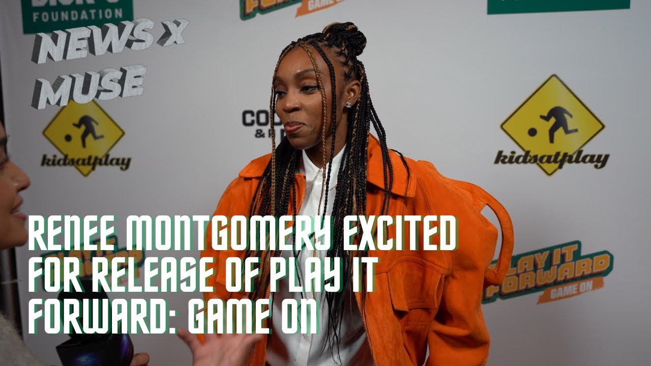 Renee Montgomery Excited For Release of Play it Forward: Game On - YouTube