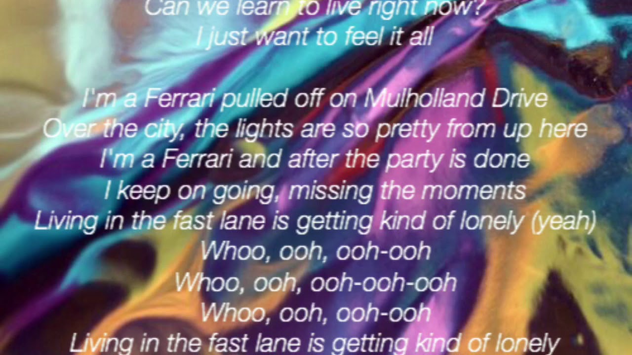 Bebe rexha - ferrari [LYRICS] (piano) - YouTube