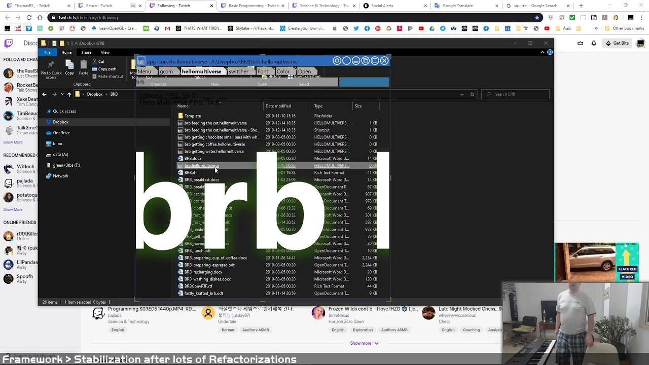 🌌🌍 ca2 Framework After Dawn : Hello Multiverse!! - YouTube