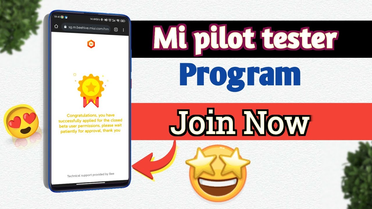 How to Join Mi Pilot Tester Program- Apply Now for Miui beta tester ...