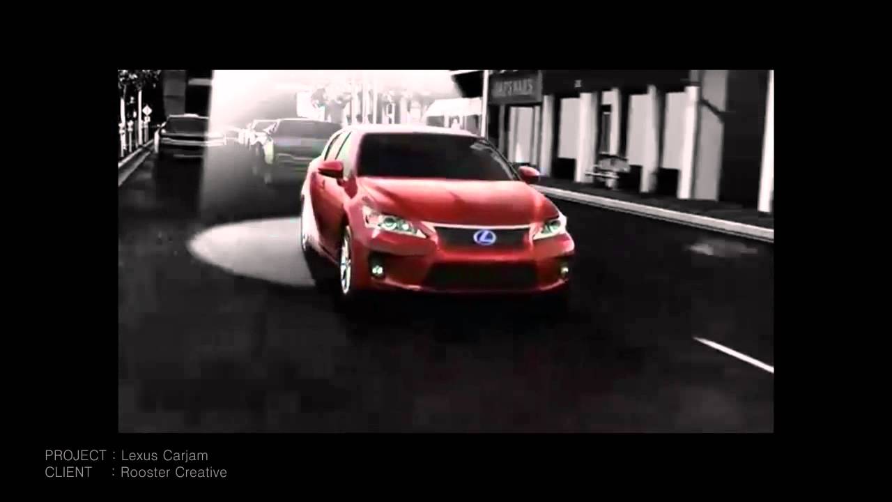 Carjam New Lexus CT Hybrid 2011 TV Ad Escape Commercial Gen 2 - YouTube