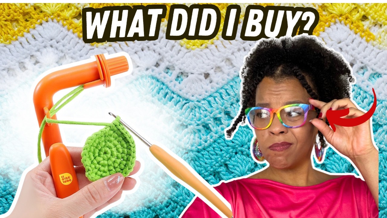 Is This Crochet Gadget Worth It? Magic Crochet Helper Review - YouTube