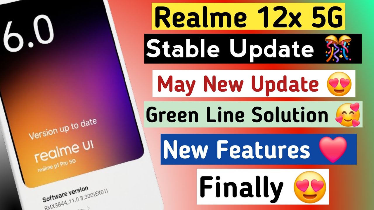 Realme 12x 5G May Update | Realme 12x 5G New Features | Realme 12x ...