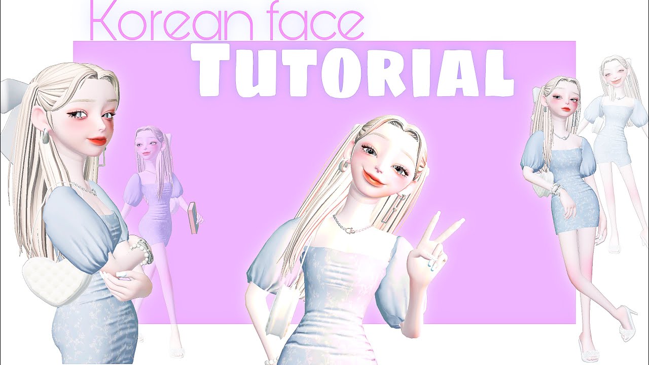 Zepeto-Korean face tutorial(Customize)//Txiqi_Zpt - YouTube