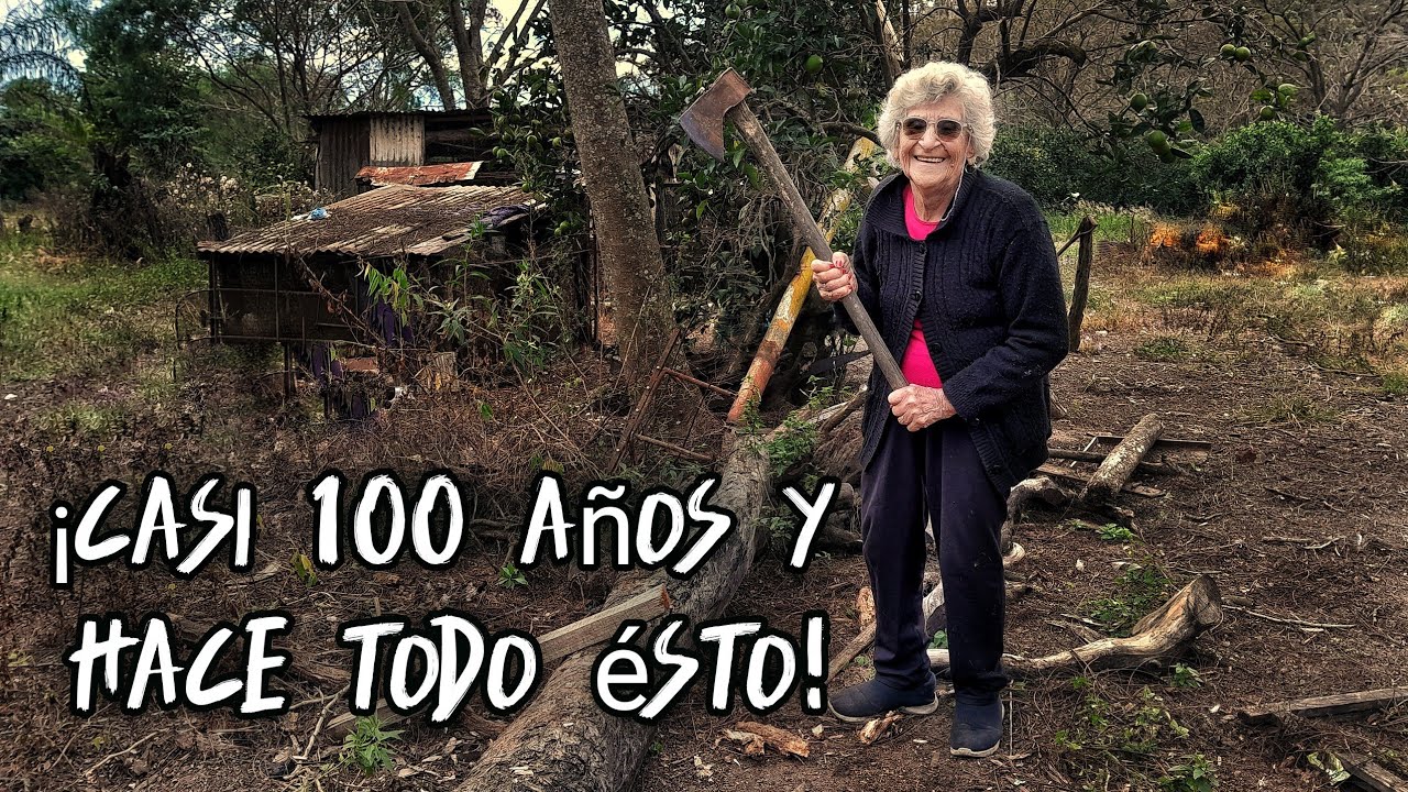 "Súper ABUELA" de casi 100 AÑOS hace TODO ÉSTO | ¿Cómo es POSIBLE ...
