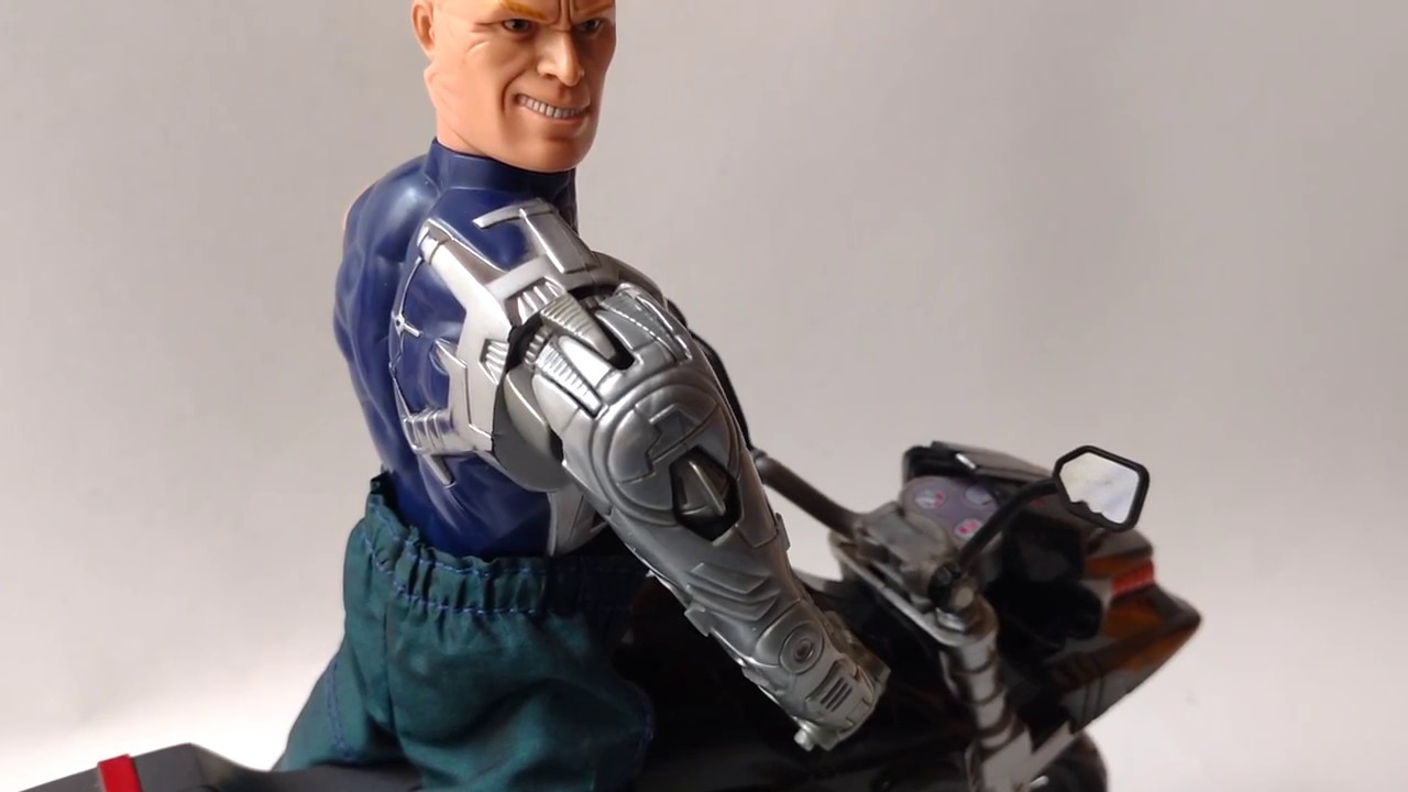 Max Steel Psycho Max Steel Psycho Explosion 30cm Sci Fi Cyborg Action Figure 1998 Htf Vtg Max