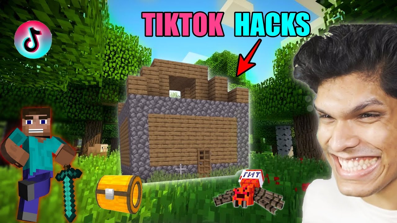 MYTHPAT TIK TOK MINECRAFT HACK | SECRET LIBRARY - YouTube