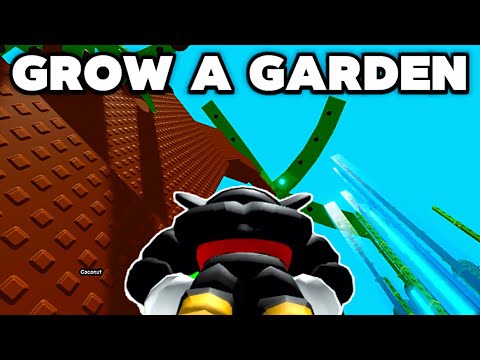 GROW A GARDEN In ROBLOX! - YouTube