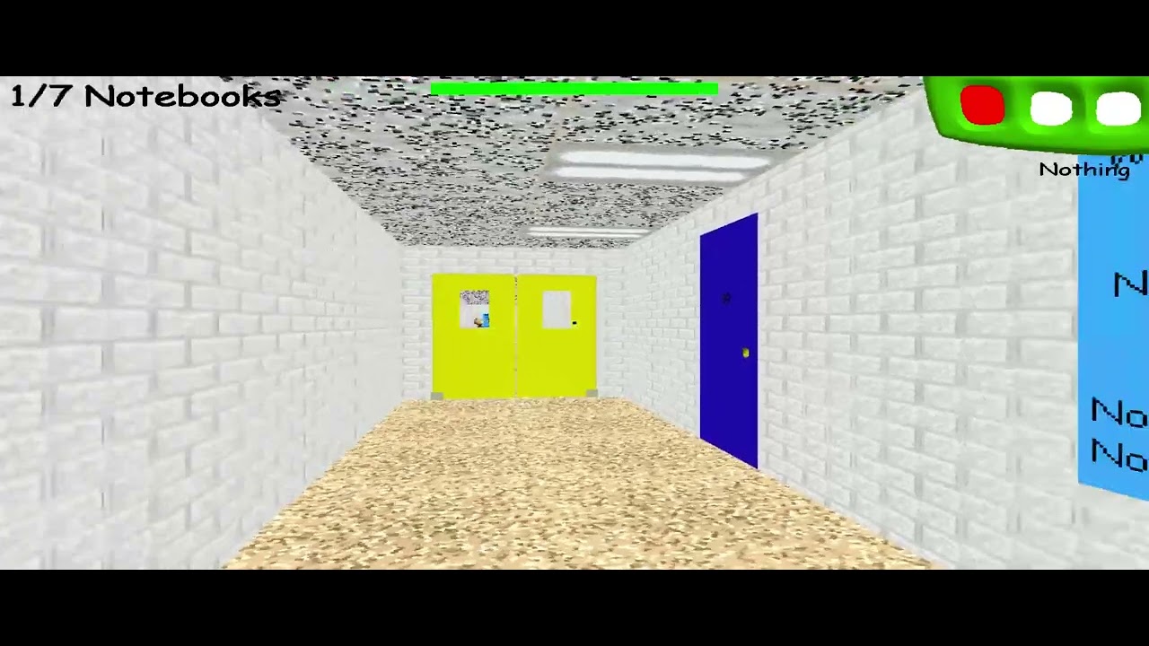 Totally normal Baldi’s Basics gameplay - YouTube