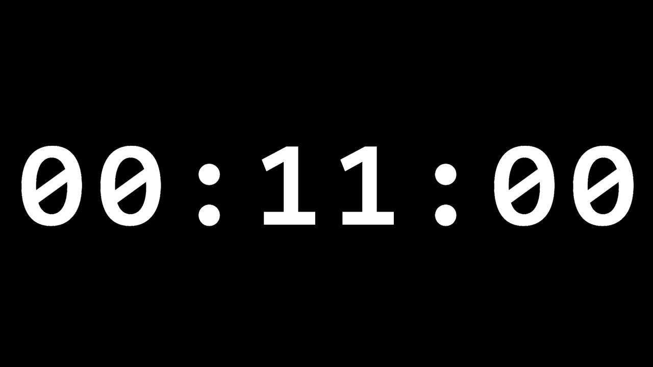 11 Minute Timer | Timer 11 Menit - YouTube