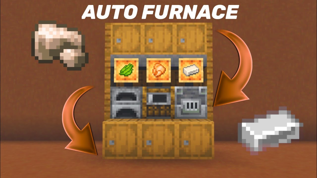 Making an Easy Auto-Smelter In Minecraft - YouTube