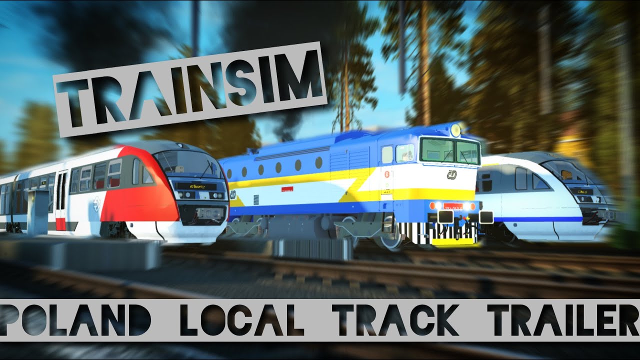 Train Sim - Poland local track trailer - YouTube