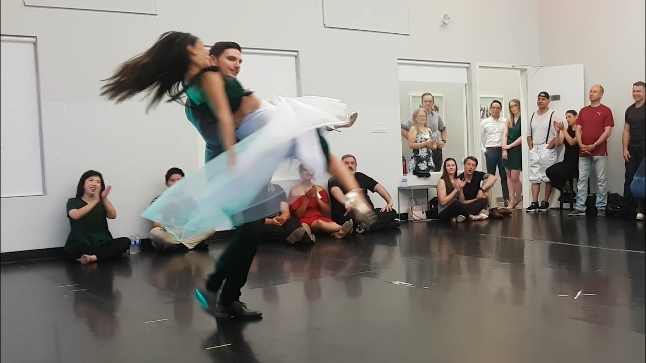 Wedding dance practice to a romantic "You are the reason" - YouTube