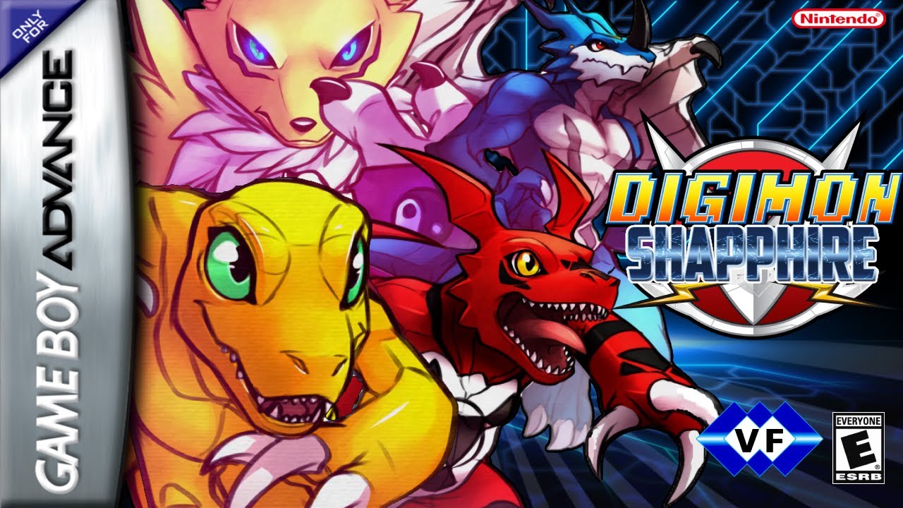 Digimon Sapphire (Unl) GBA - Platform Game - YouTube