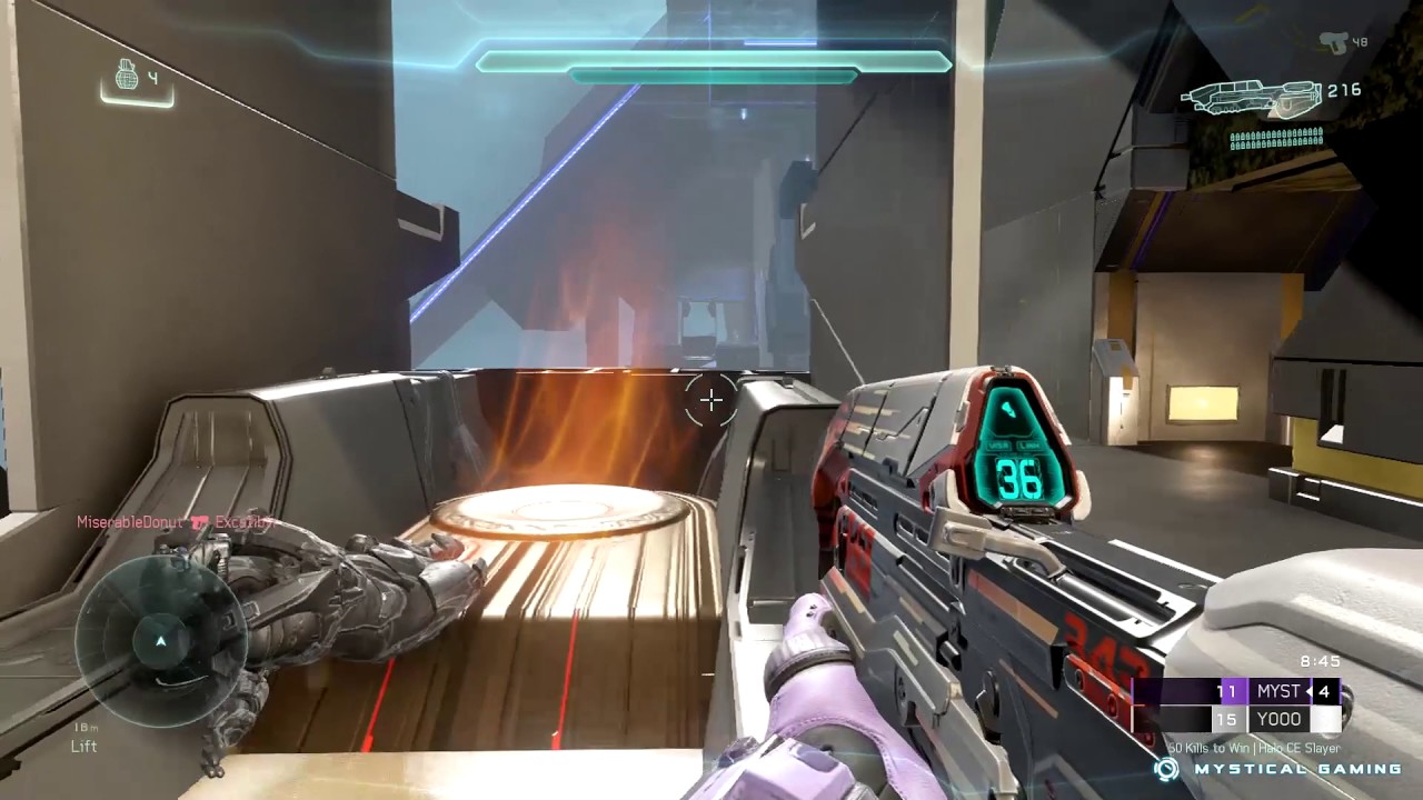 Halo 5 - Custom Games - Free for All - Narrows (XBOX ONE) - YouTube