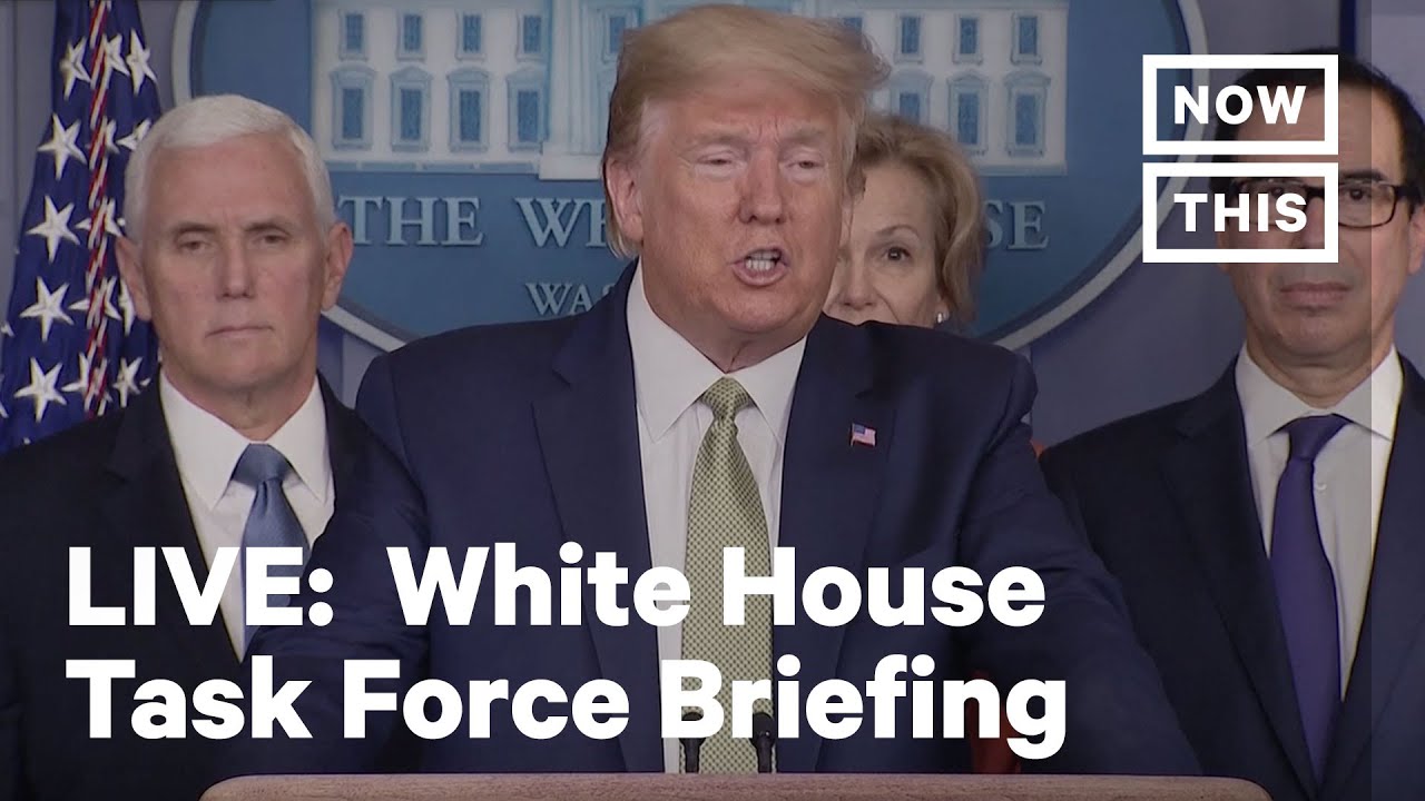White House Coronavirus Task Force Holds a Press Briefing | LIVE ...