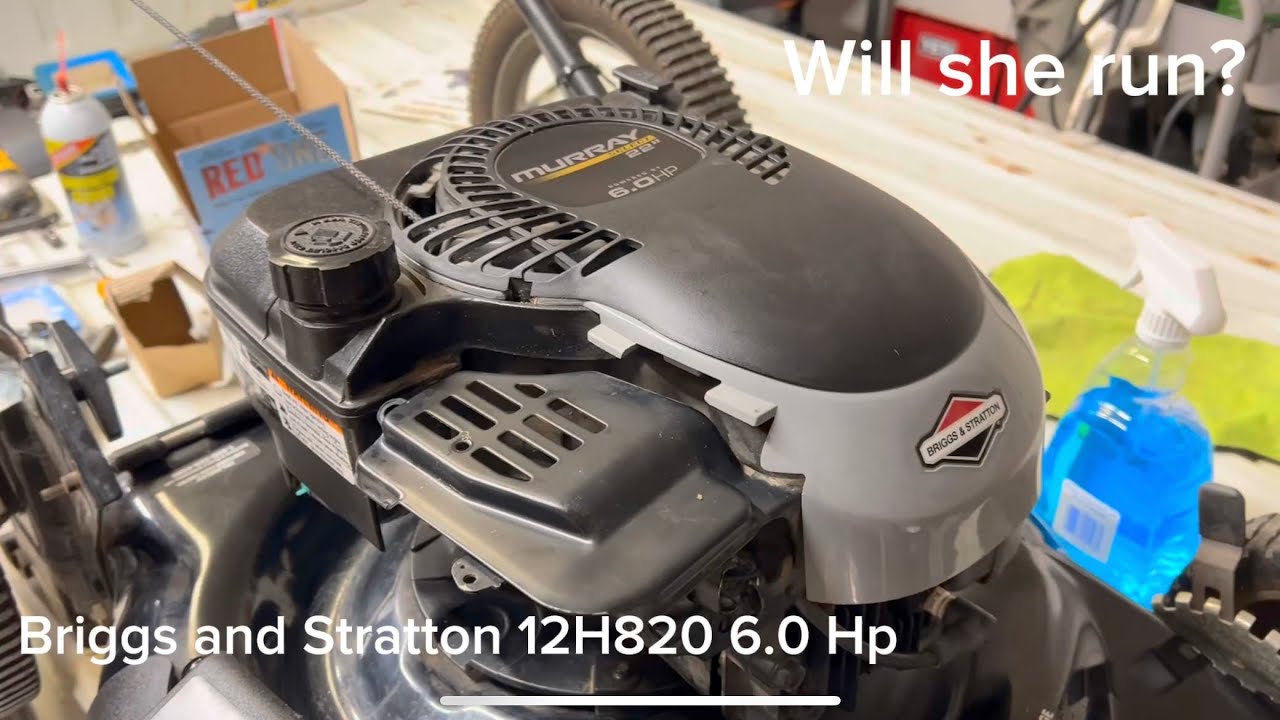 How to: Carb Replacement on a 25 Yr Old 6.0 HP Briggs & Stratton 12H802 ...