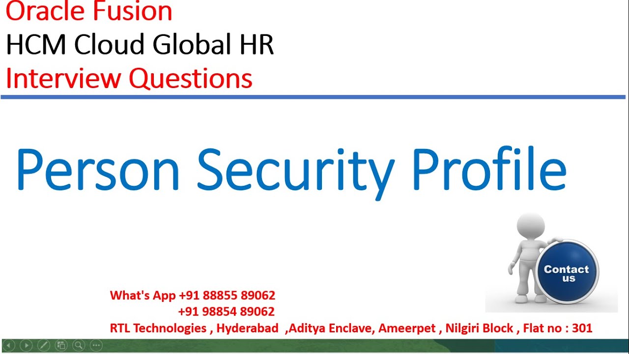 HCM Security profiles Custom Criteria | Fusion HCM Training| HCM ...