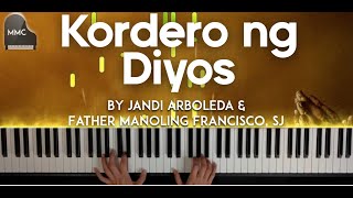 Mass Song: Kordero ng Diyos (Arboleda & Francisco, SJ) piano cover with ...