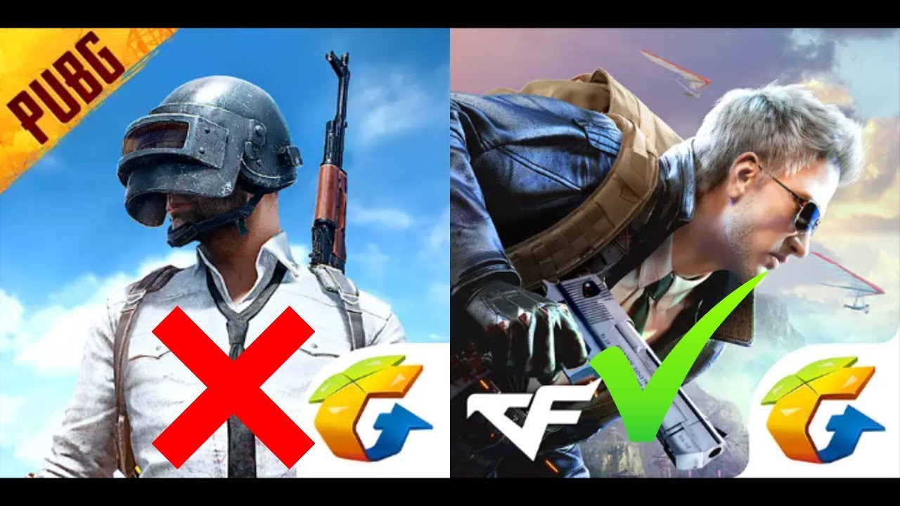 PUBG//CrossFire Legends Mobile /Tencent/Android/iOS(PVP , BATTLE ROYALE ...