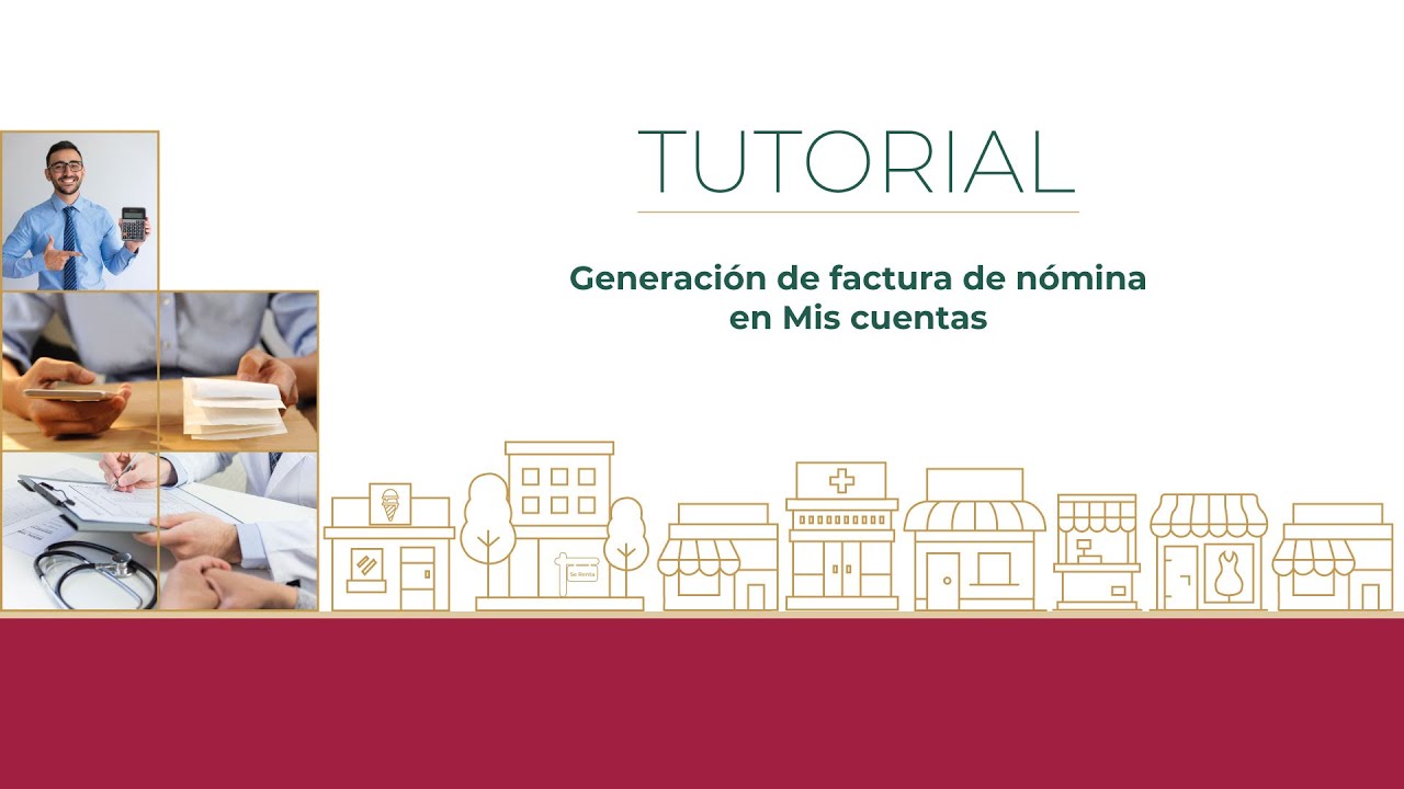 Tutorial: Generación de factura de nómina en Mis cuentas - YouTube
