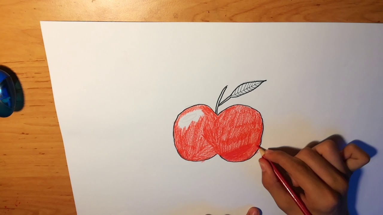 alma rajzolás - YouTube