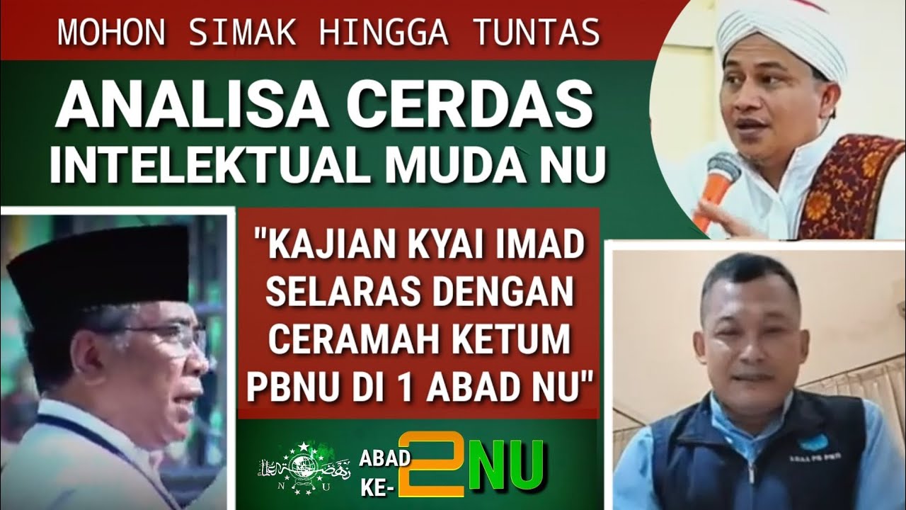 Analisa Cerdas Intelektual NU : Kyai Imad & Pemberontakan Pemikiran ...
