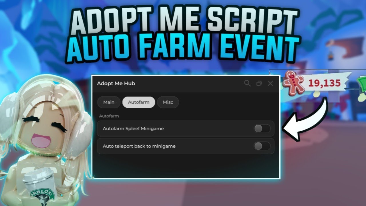 Adopt Me Script Auto Farm Event Christmas Minigame 100% Win | Fluxus ...
