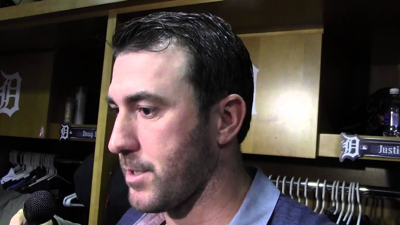 JUSTIN VERLANDER TIGERS STARTER POSTGAME - YouTube