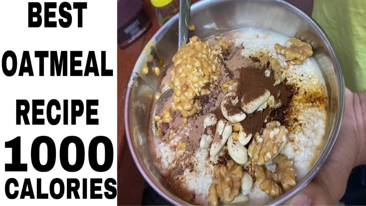 #diet #musclegain #bodybuilding How to make oatmeal for weight gain ...