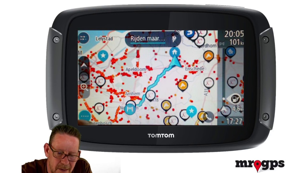 review tomtom rider 550 - MrGPS - YouTube