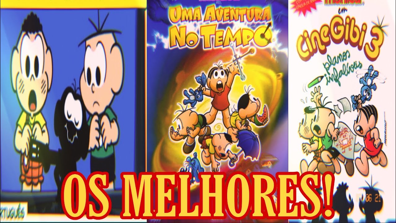 OS MELHORES FILMES DA TURMA DA MÔNICA! - YouTube