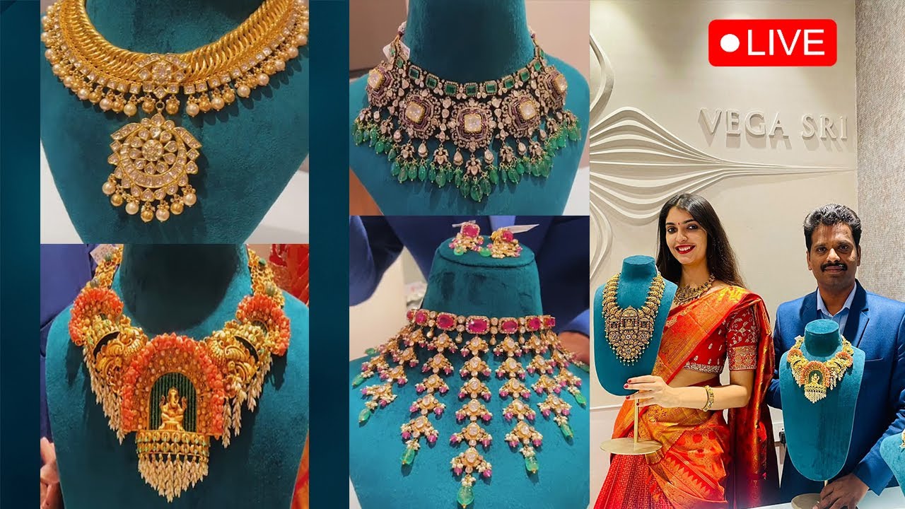 Stunning Gold Jewelllery Designs By Vega Sri Gold & Diamonds ...