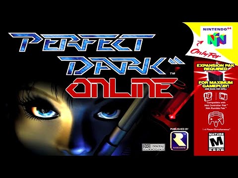 Perfect Dark MY FIRST ONLINE MATCH! Perfect Dark Multiplayer Gameplay ...