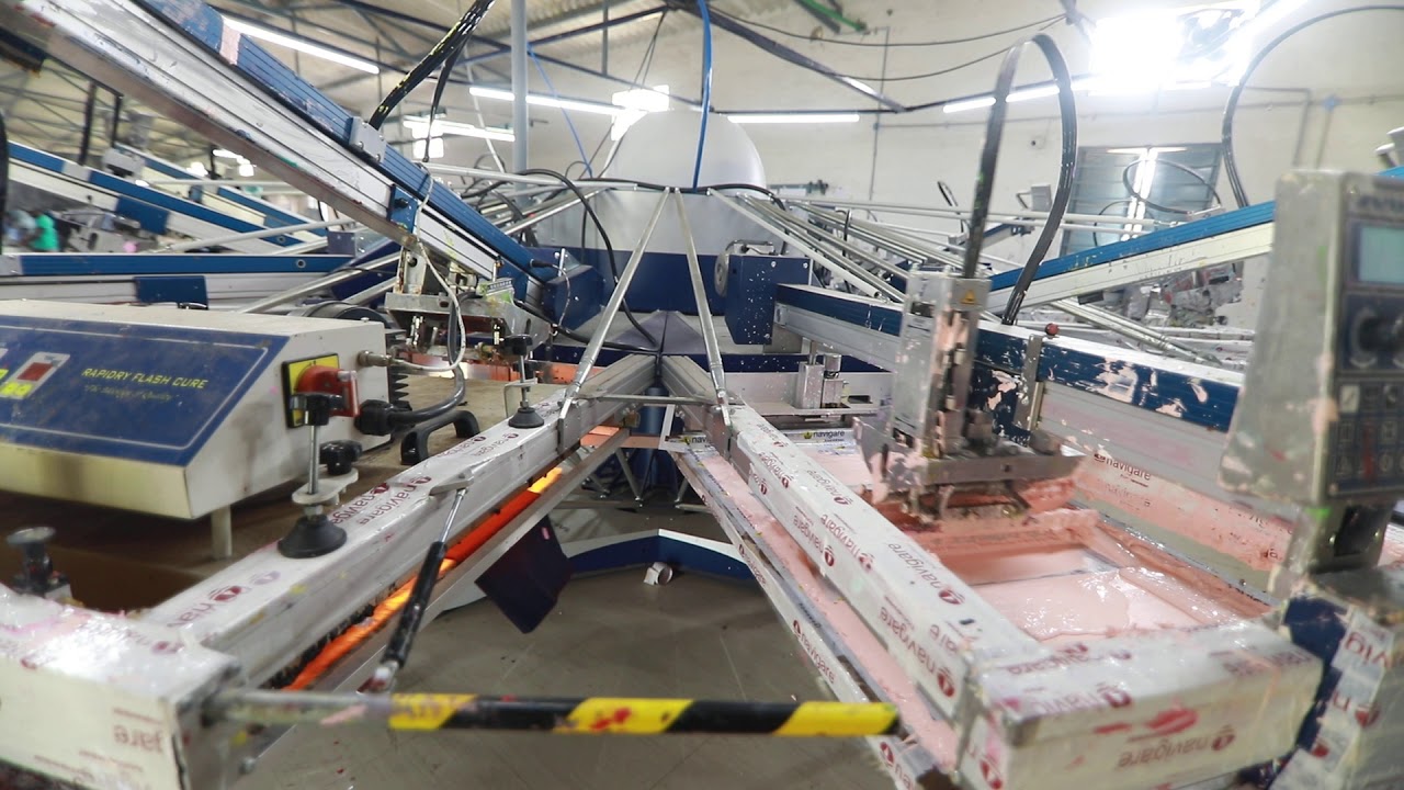 TSK GARMENTS PRINTING 3 - YouTube