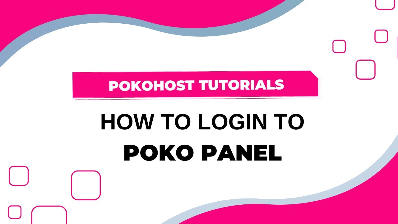 How to login to poko control panel | Poko Host Tutorials - YouTube