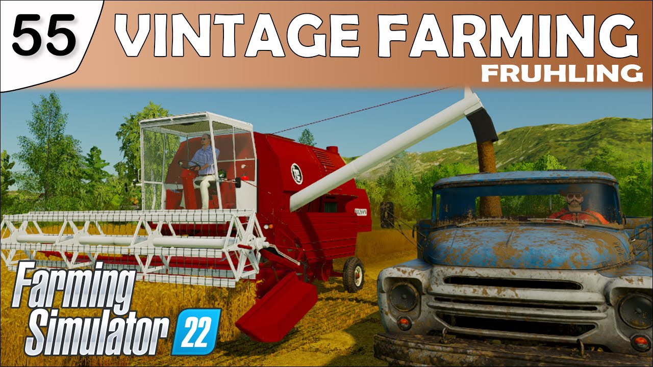 Triple harvest & sell 13,000 litres of furniture - VINTAGE FARMING 55 ...