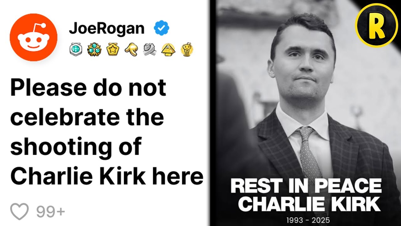 Reddit Reacts to Charlie Kirk's Shocking Death - YouTube