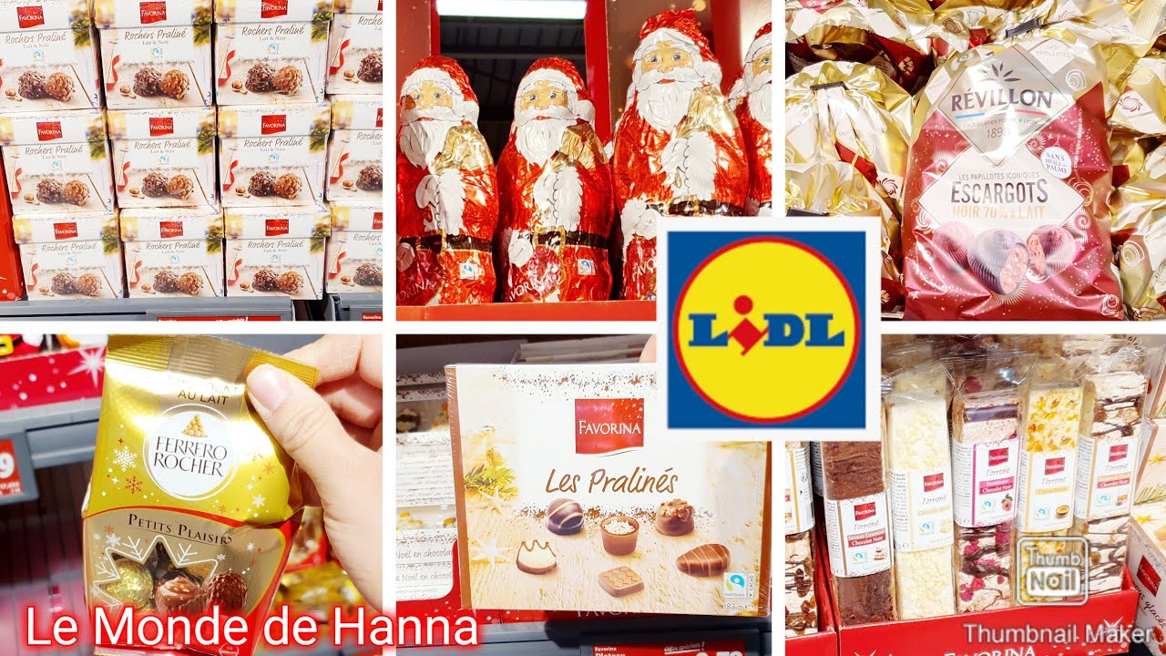 LIDL FRANCE ARRIVAGE 26-11 CHOCOLATS FÊTES NOËL 🎅 - YouTube
