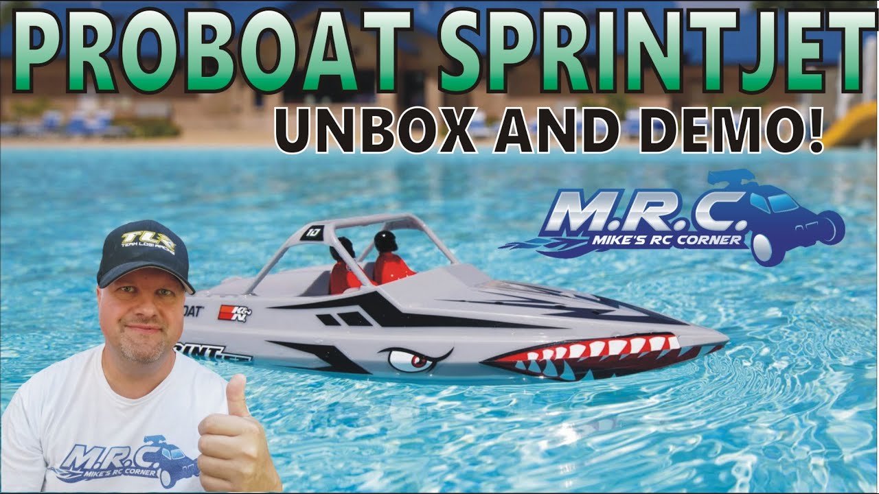 🚤 PROBOAT SPRINTJET OVERVIEW AND DEMO!🚤 EP#549 - YouTube