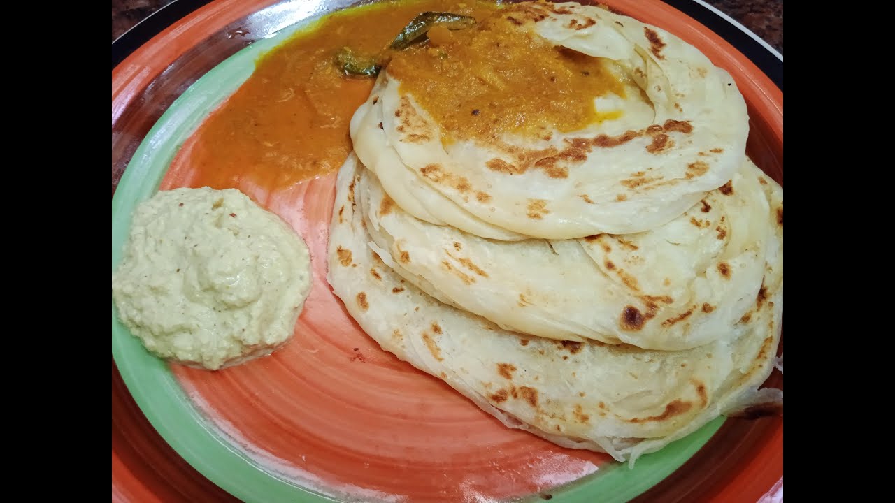 Parotta recipe in Tamil / Soft Layered Parotta / Rotti - YouTube